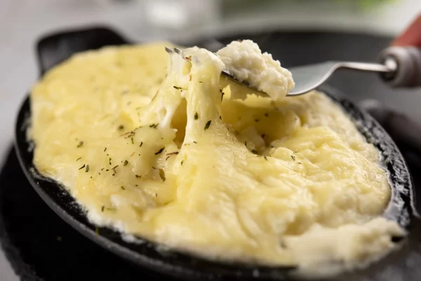 Puré de coliflor y queso parmesano - Nutriser